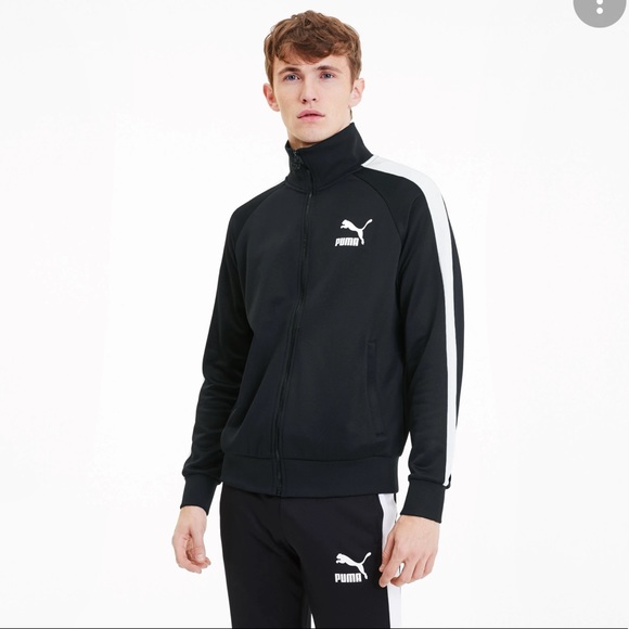 Puma | Jackets & Coats | Mens Puma Iconic T7 Track Jacket | Poshmark